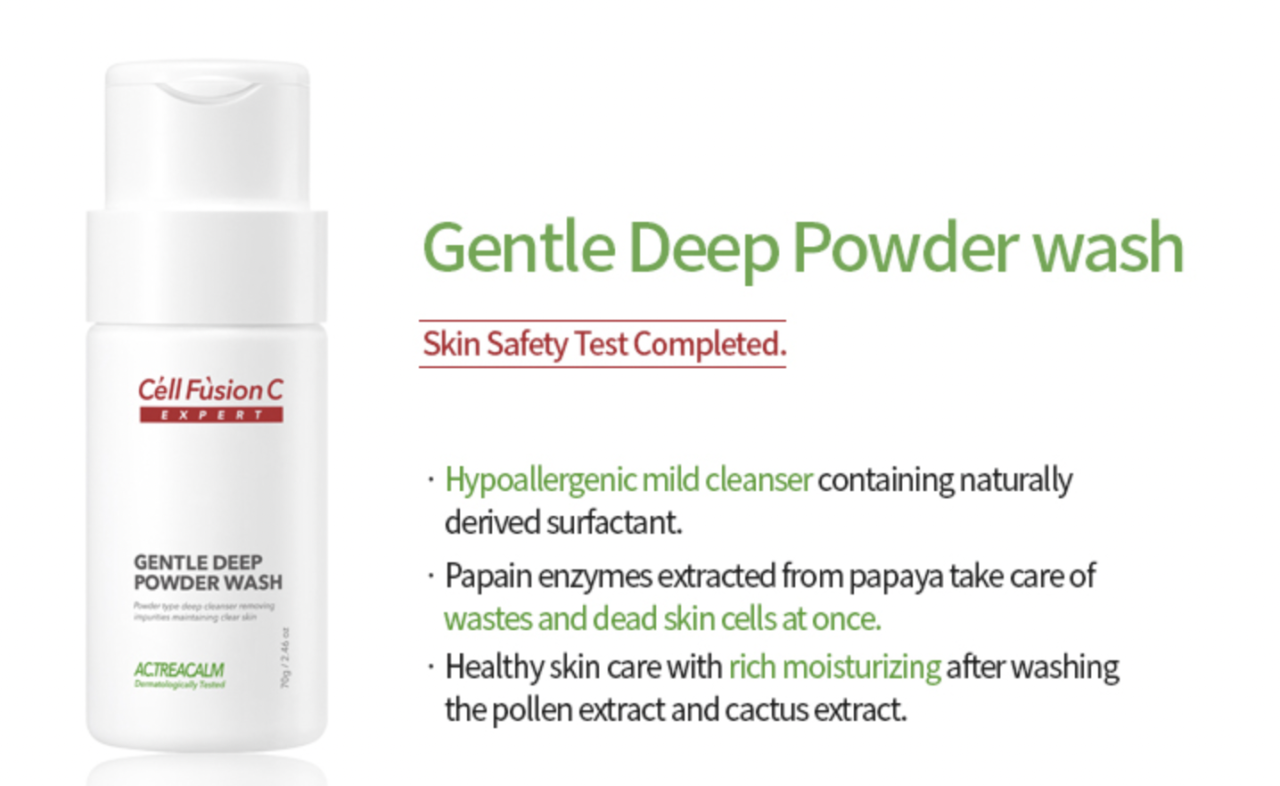 CELL FUSION C: GENTLE DEEP POWDER WASH - Haekyung Park Aesthetics